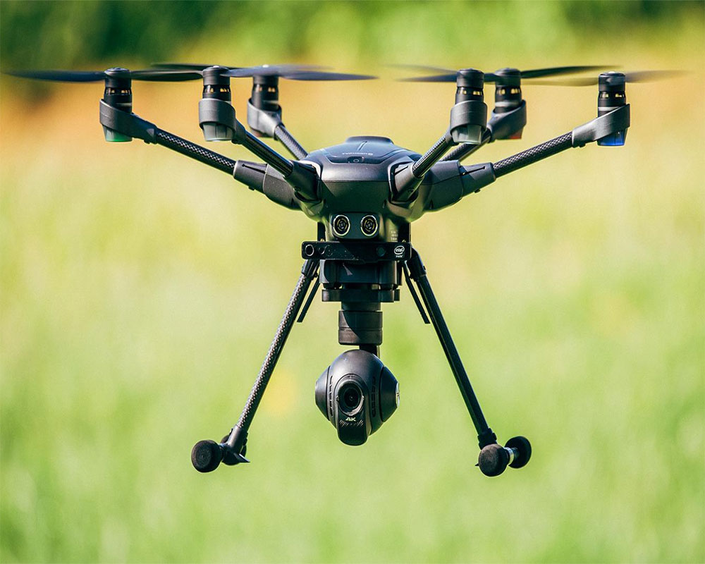 New foldable drone can squeeze through narrow gaps