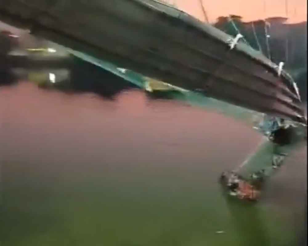 Gujarat bridge collapse: PM speaks with CM, calls for urgent mobilisation of rescue teams