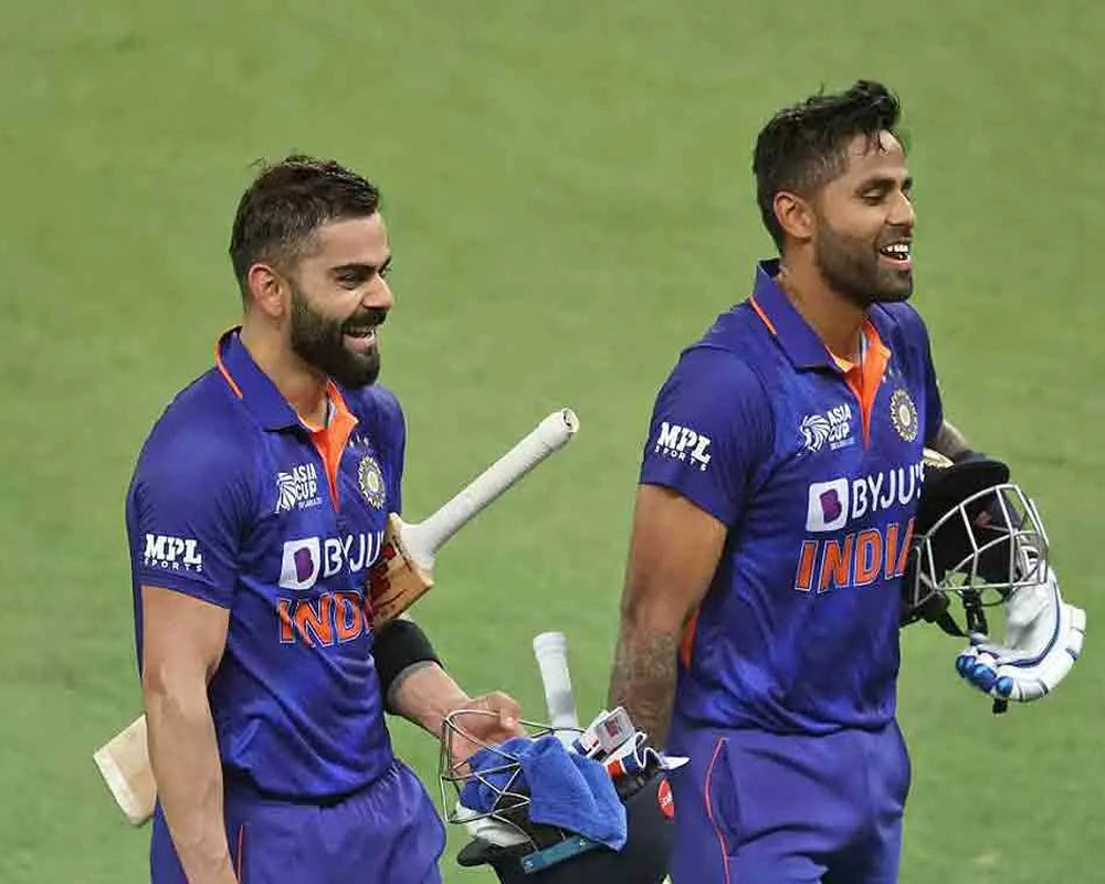 Kohli, Suryakumar named in "Most Valued Team" of 2022 T20 World Cup