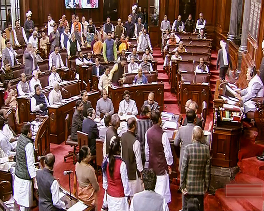 RS adjourned till noon as Cong demands discussion on India-China border issue
