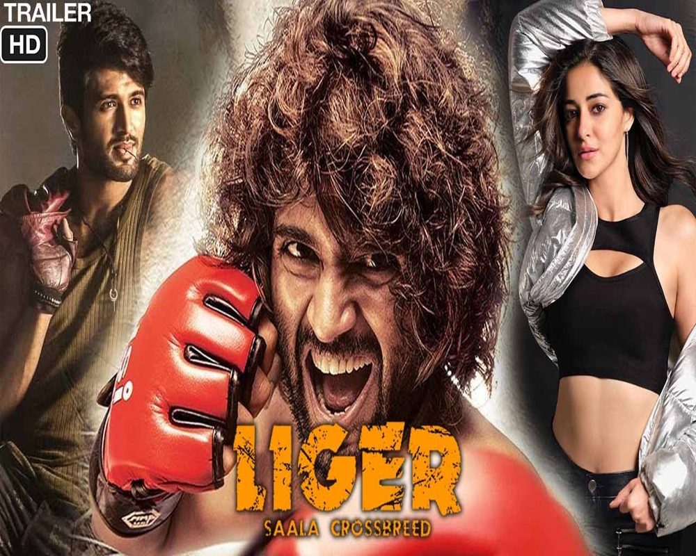 Vijay Deverakonda flaunts sculpted abs, MMA moves in 'Liger' trailer