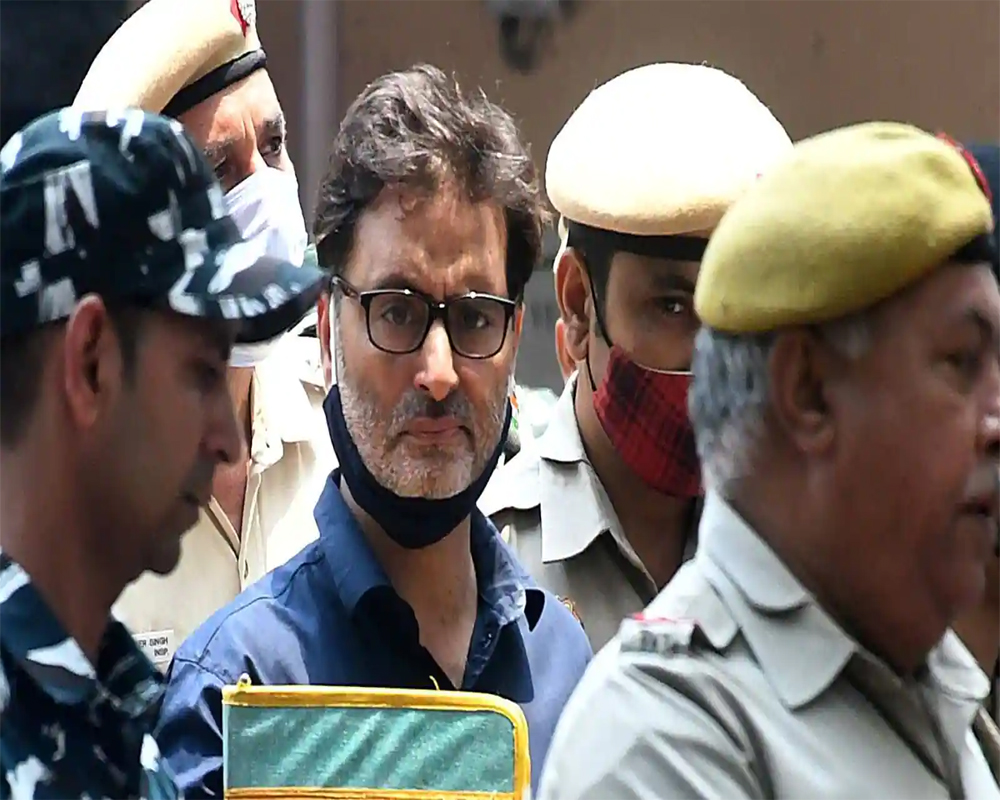 Yasin Malik goes on hunger strike in Tihar Jail