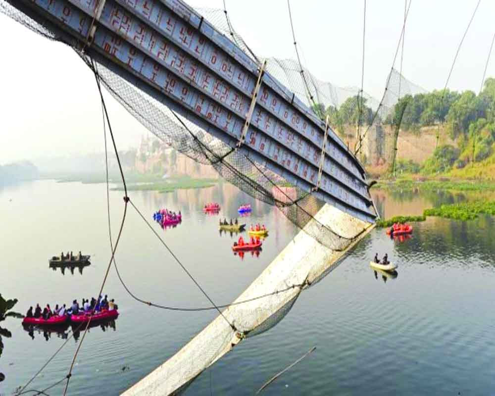 Bridge collapse in Gujarat: Oreva Group MD Jaysukh Patel surrenders before court