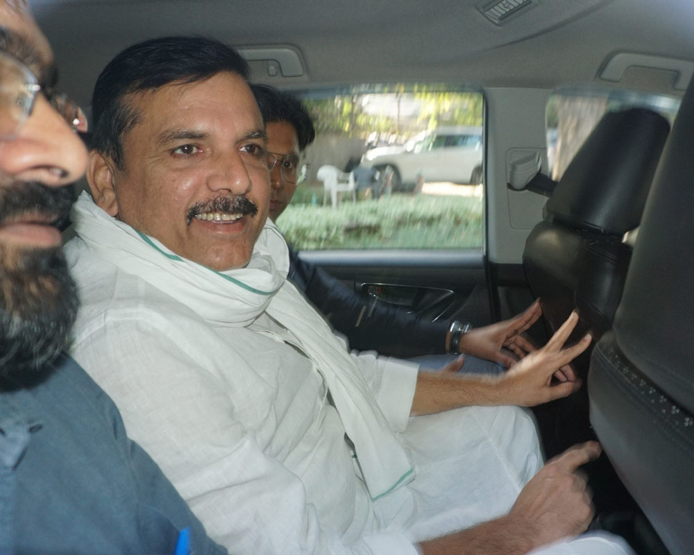 Delhi excise case: Court extends judicial custody of AAP MP Sanjay Singh till November 10
