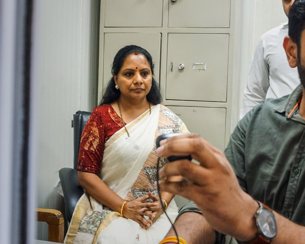 Delhi excise policy case: BRS leader Kavitha appears before ED