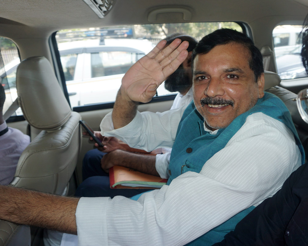 Delhi excise scam: Court extends AAP MP Sanjay Singh's ED custody till Oct 13