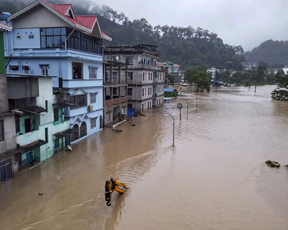 Flash flood in Sikkim; 23 army personnel missing