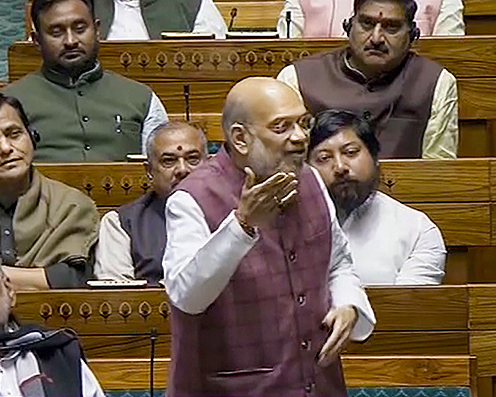 J-K bills brought by govt to give justice to those deprived of rights for last 70 years: Amit Shah