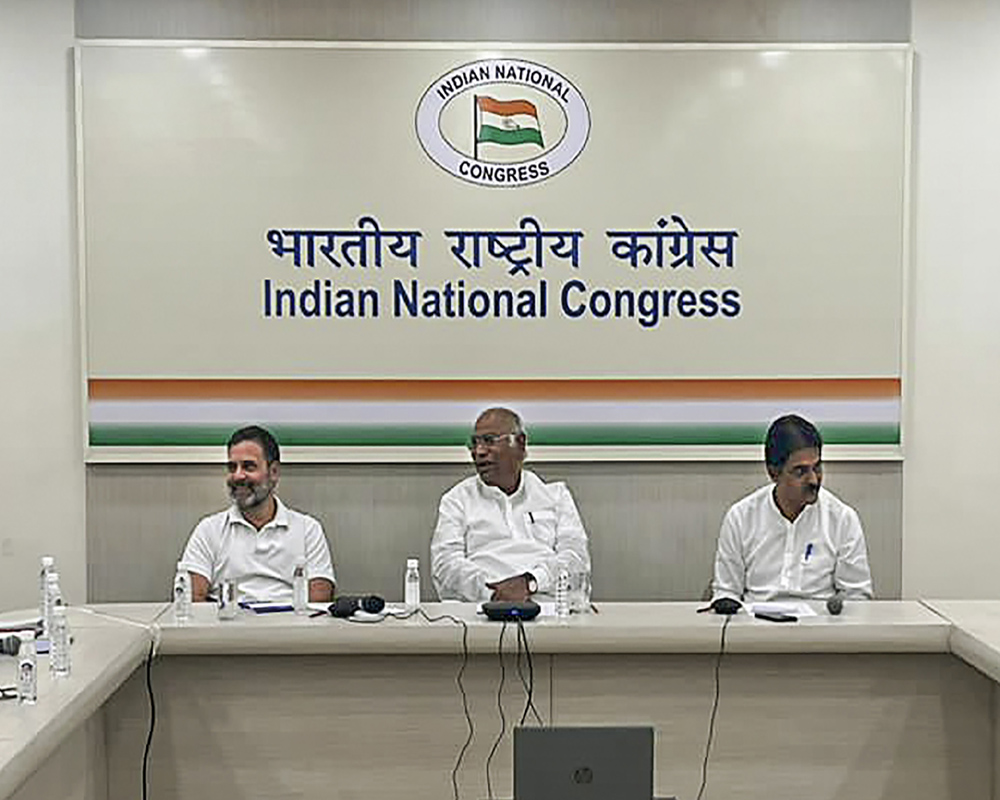 Nine years of Modi govt: Kharge accuses BJP of 'looting' people