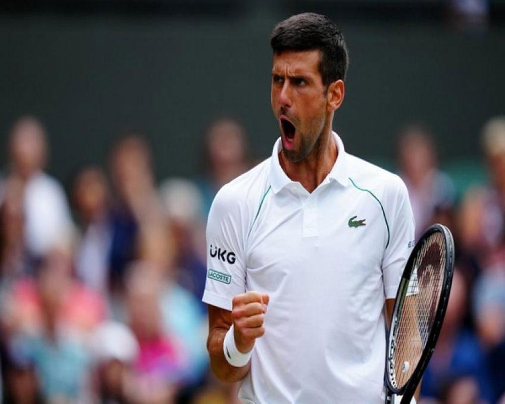 Novak Djokovic ties Roger Federer with 46 Slam semifinals and meets Jannik Sinner next at Wimbledon