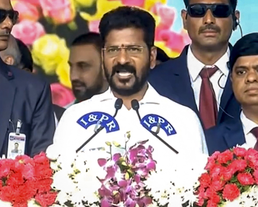 Revanth Reddy sworn in as Telangana CM