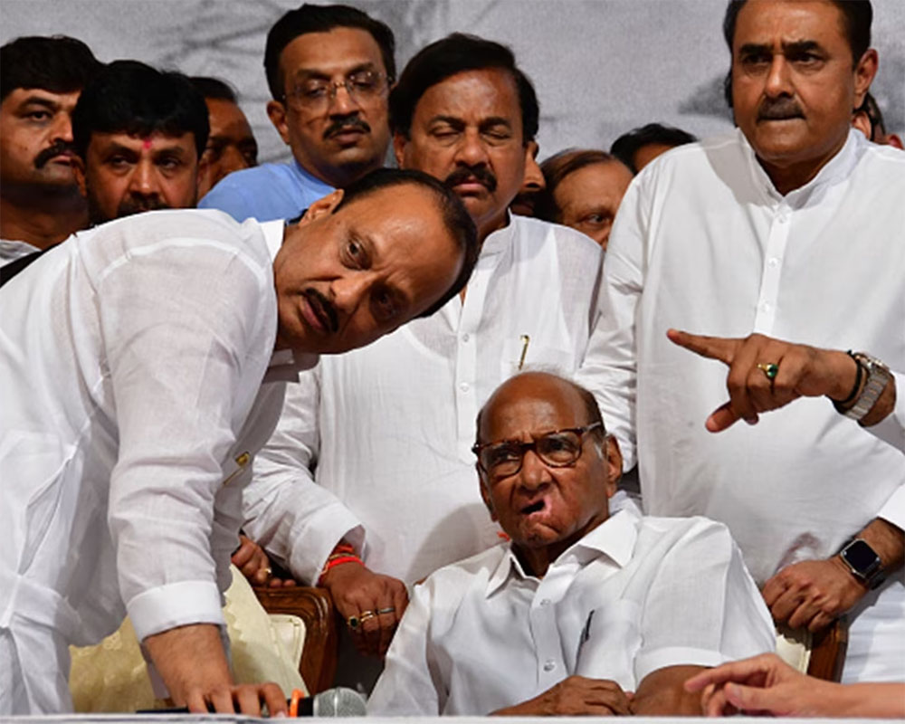 Sharad Pawar-led NCP issues whip to all MLAs to attend meeting in Mumbai; Ajit group also issues ...