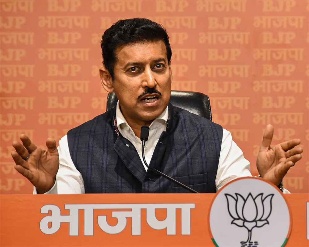 Why doesn't Priyanka Gandhi speak about crime against women in Rajasthan: Rajyavardhan Rathore