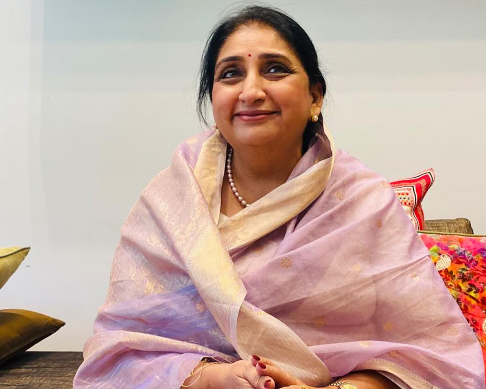 Ajit Pawar's wife Sunetra Pawar files papers as NCP candidate for RS polls; not upset, says Bhujbal