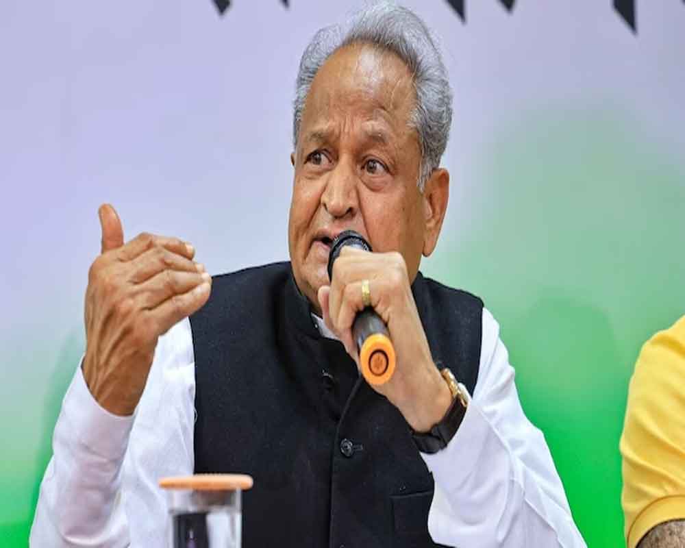 Country being ruled through ED, Income Tax, CBI: Gehlot slams BJP