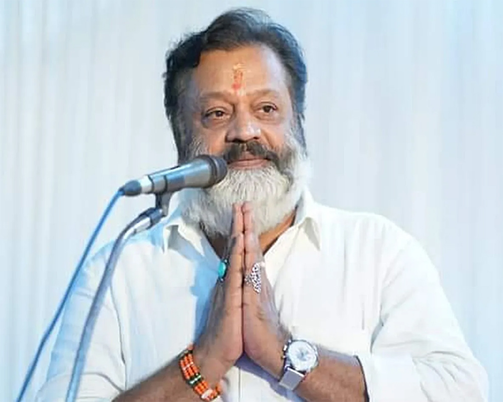 Have been given big responsibility, reached here with everyone's support: Suresh Gopi