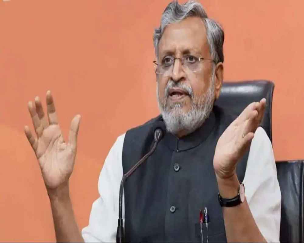 Nitish's ties with INDIA bloc worsen, Sushil Modi hints at opening of doors for ex-ally