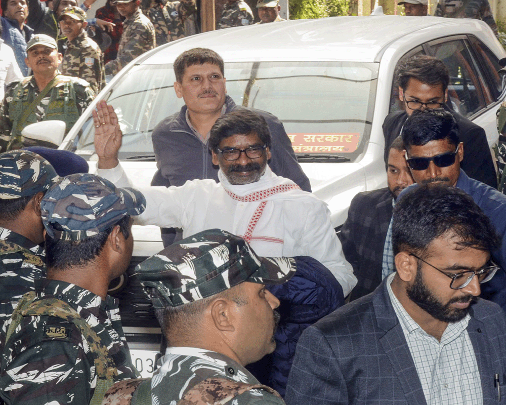 PMLA court extends ED remand of ex-Jharkhand CM Hemant Soren by 5 days