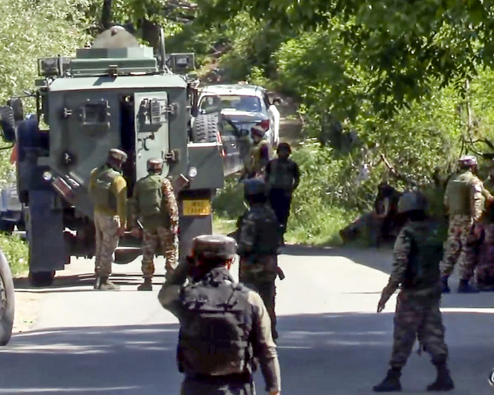 3 terrorists killed in encounter in J-K's Pulwama