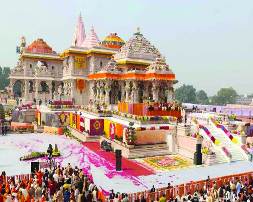 Consecration of 'Raja Ram' to be held at Ram Temple in Ayodhya