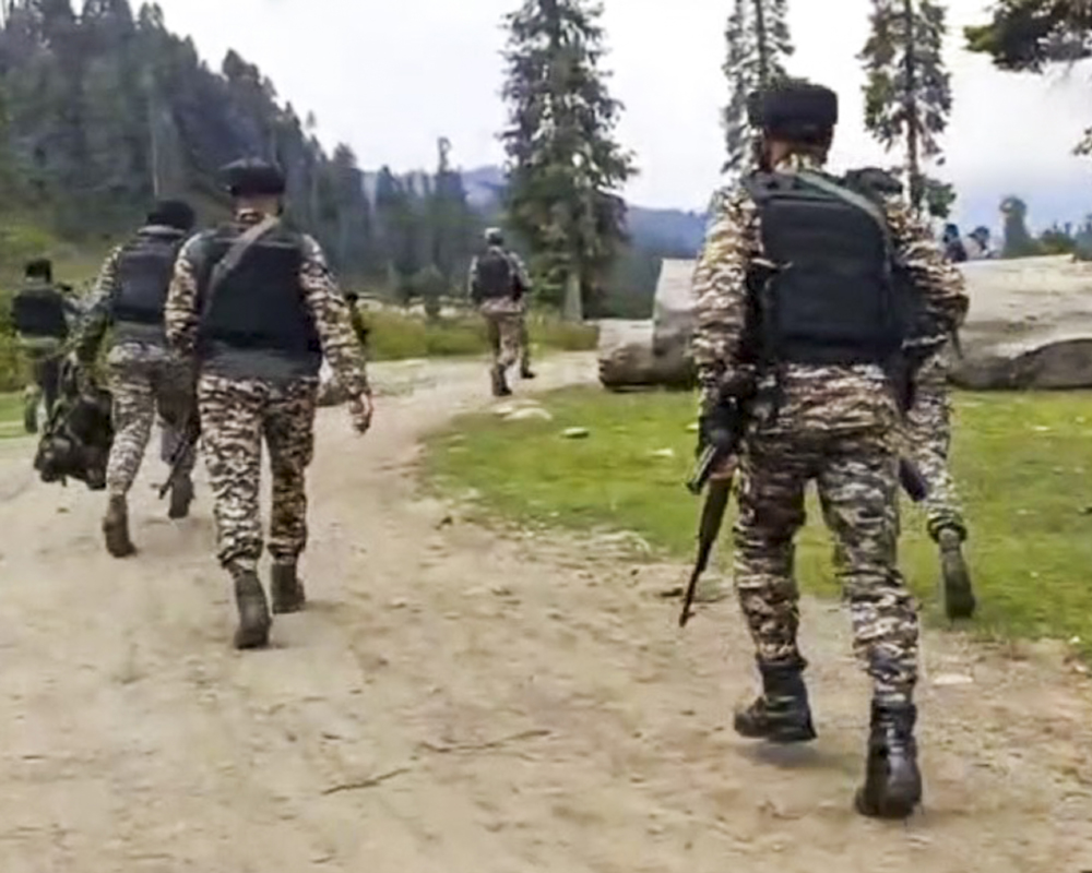 Encounter in J-K's Shopian, three terrorists killed