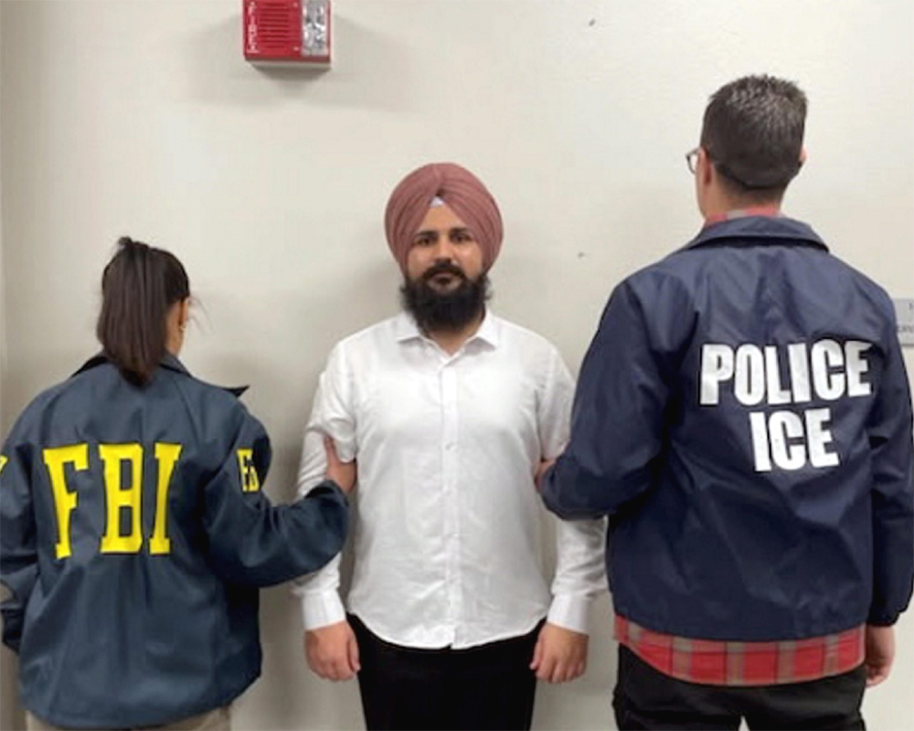 Indian wanted in connection with multiple terror attacks in Punjab arrested by FBI
