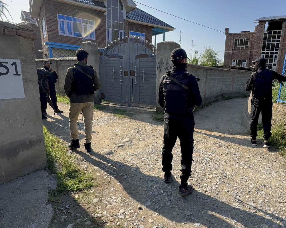 NIA raids multiple locations in J-K linked with overground workers of terror outfits