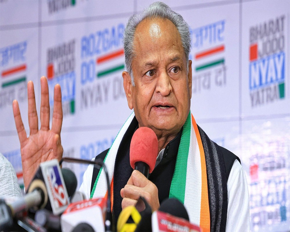 Power-distribution system has collapsed: Gehlot slams BJP govt in Rajasthan