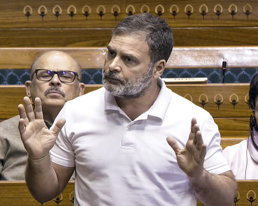 Rahul slams govt over 'China occupying land', US tariff issue; BJP hits back